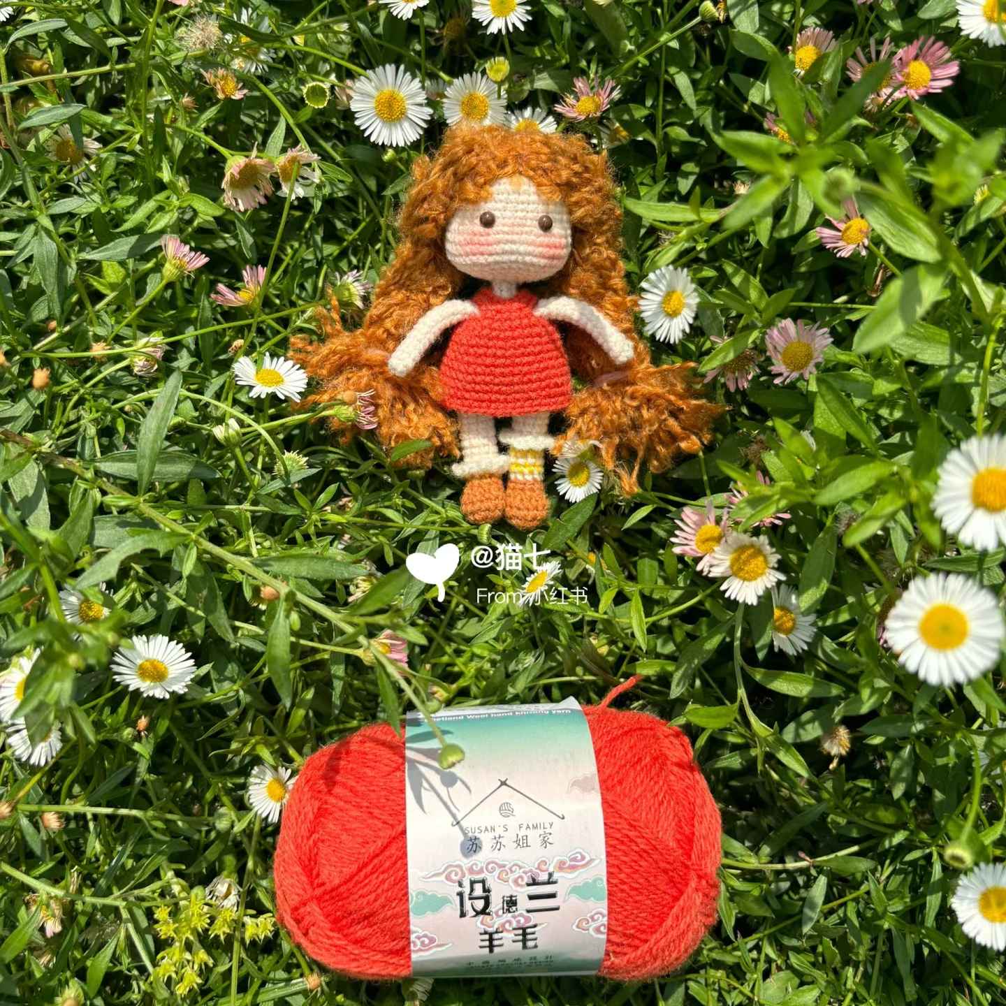 Chart móc búp bê bé gái Cam - Free crochet Orange girl pattern | Tiểu ...