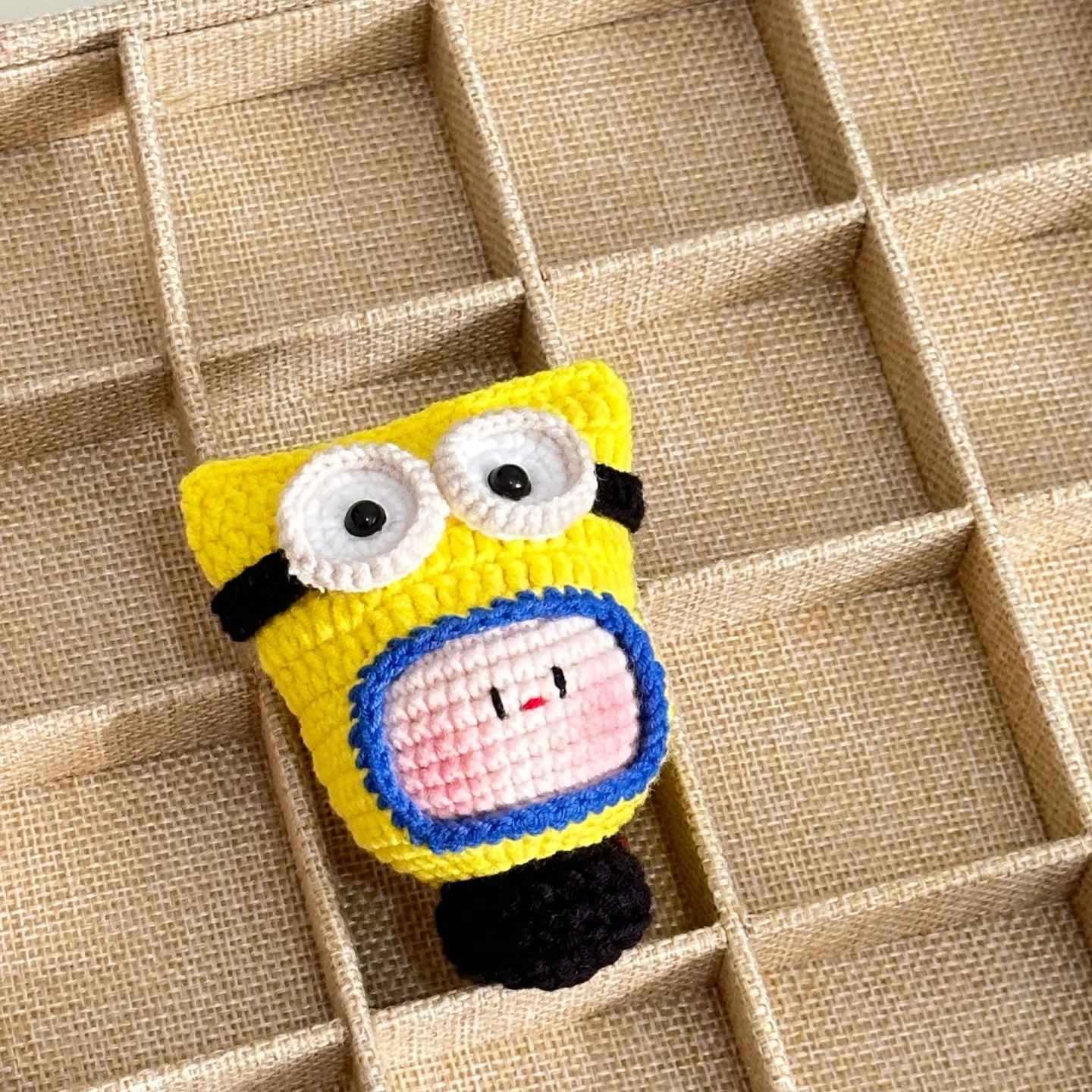 Chart móc bánh bao minion- minion dumpling crochet pattern | Tiểu ...