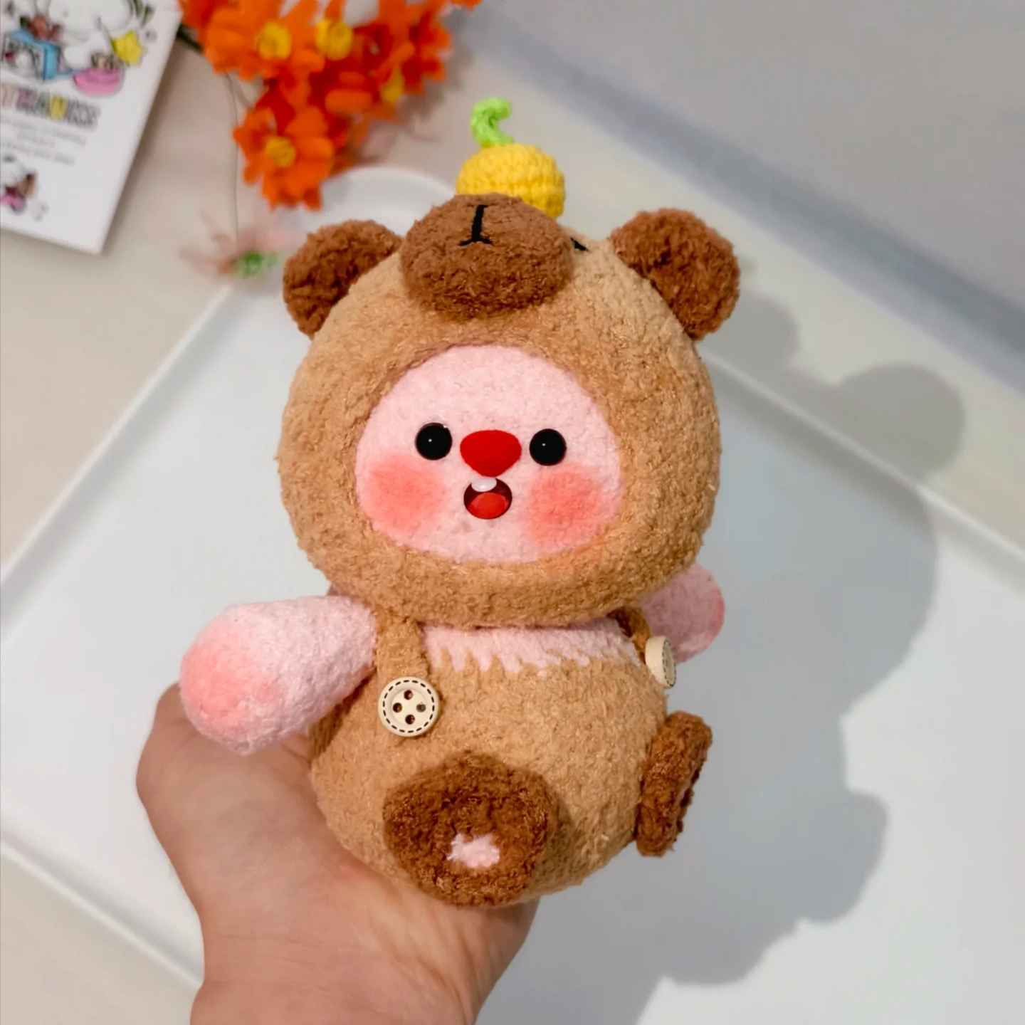 Chart móc Loopy Capybara- Free crochet Capybara loopy pattern | Tiểu ...