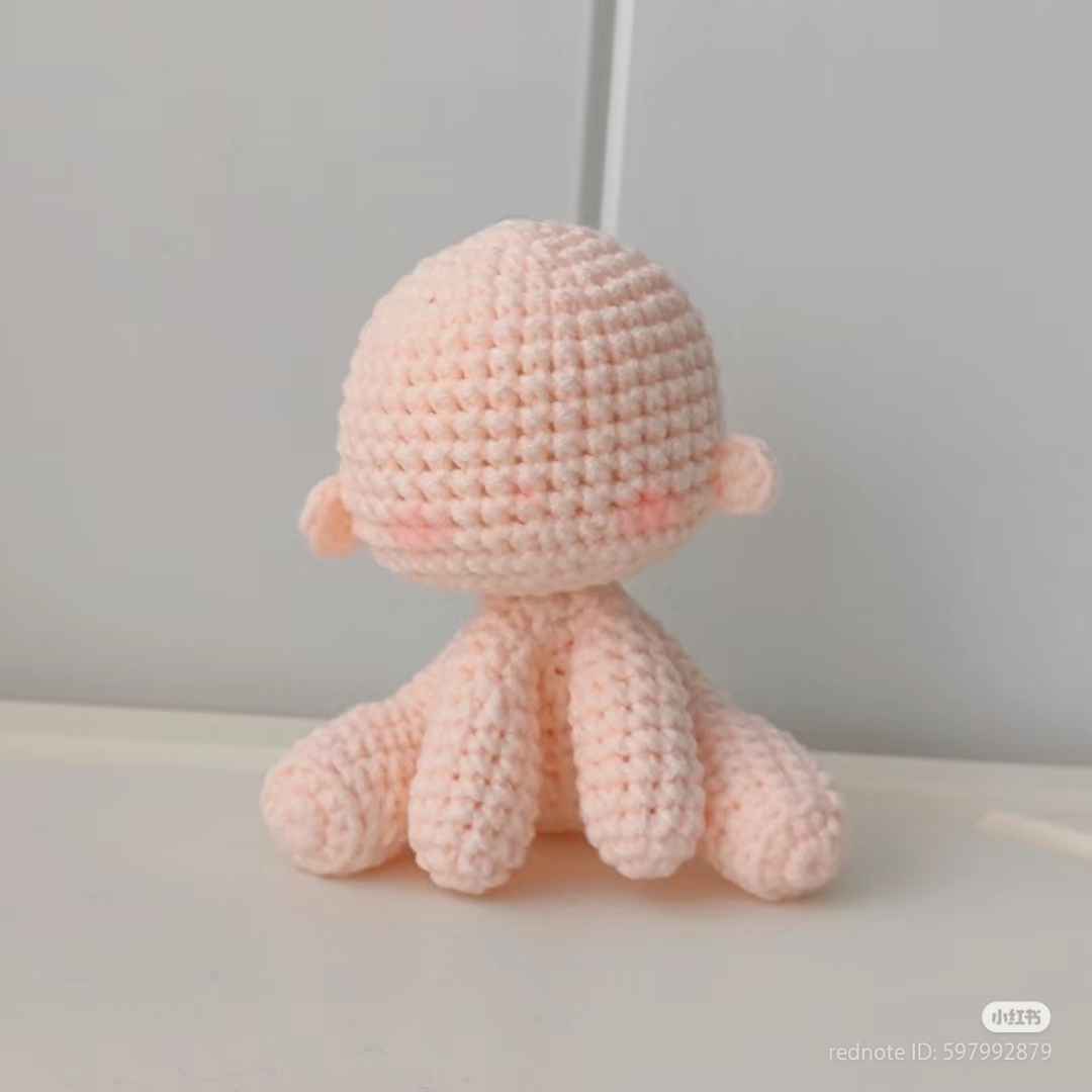 Chart móc len Na Tra ngồi - Free crochet Nezha pattern | Tiểu Phương ...