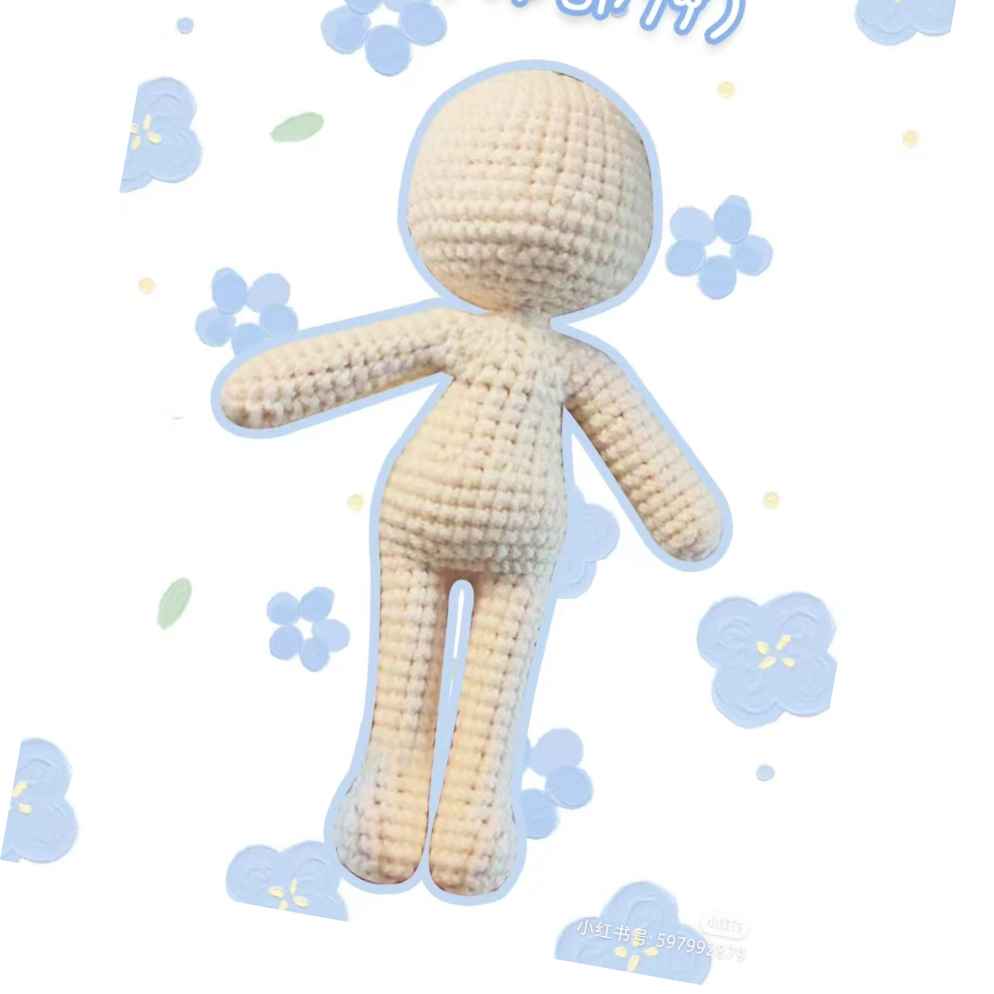 Chart móc thân búp bê - doll body crochet pattern | Tiểu Phương Crochet ...