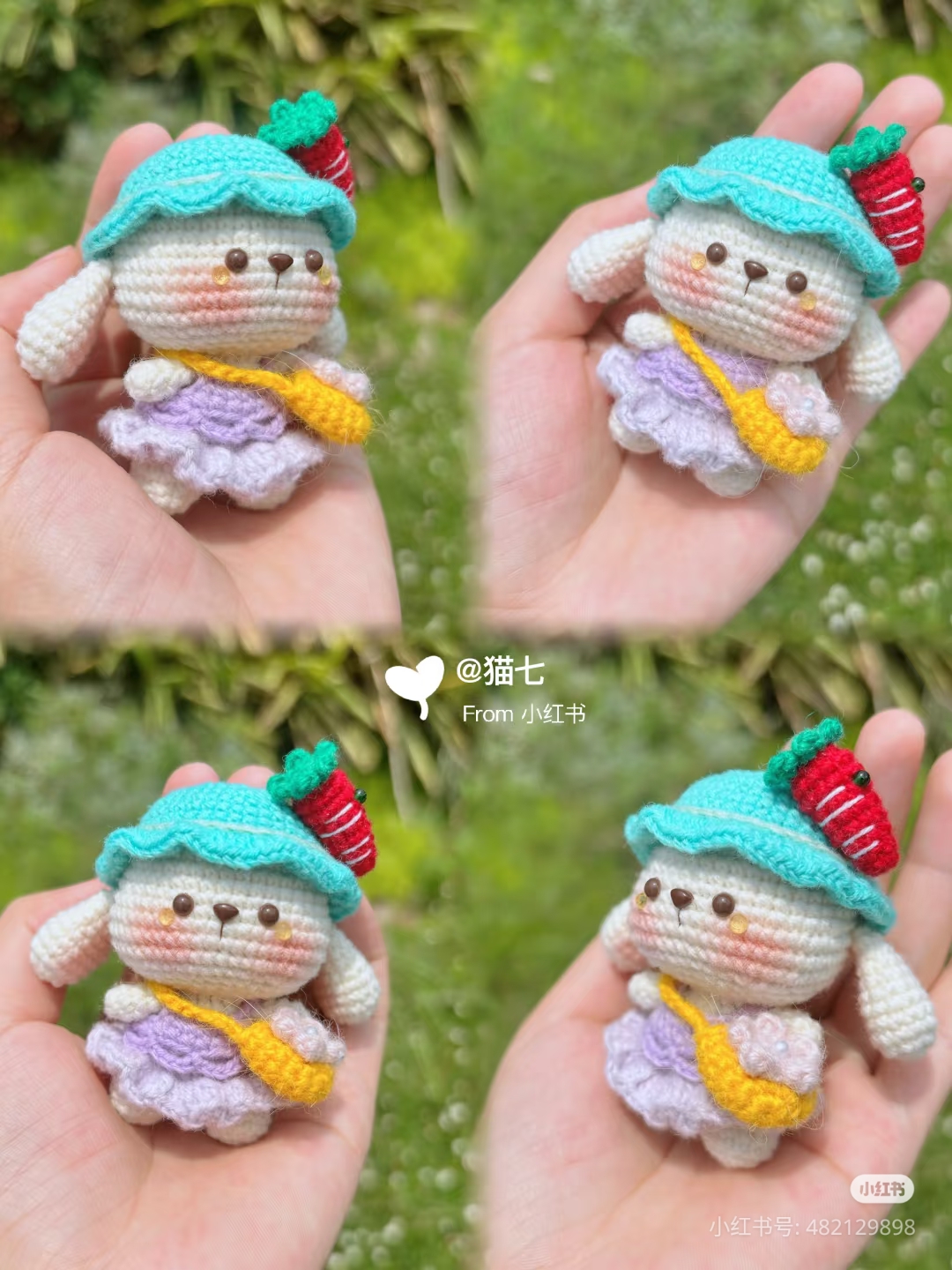 Chart móc bé Thỏ cà rốt đi học - Bunny Rabbit (with illustrated guide ...